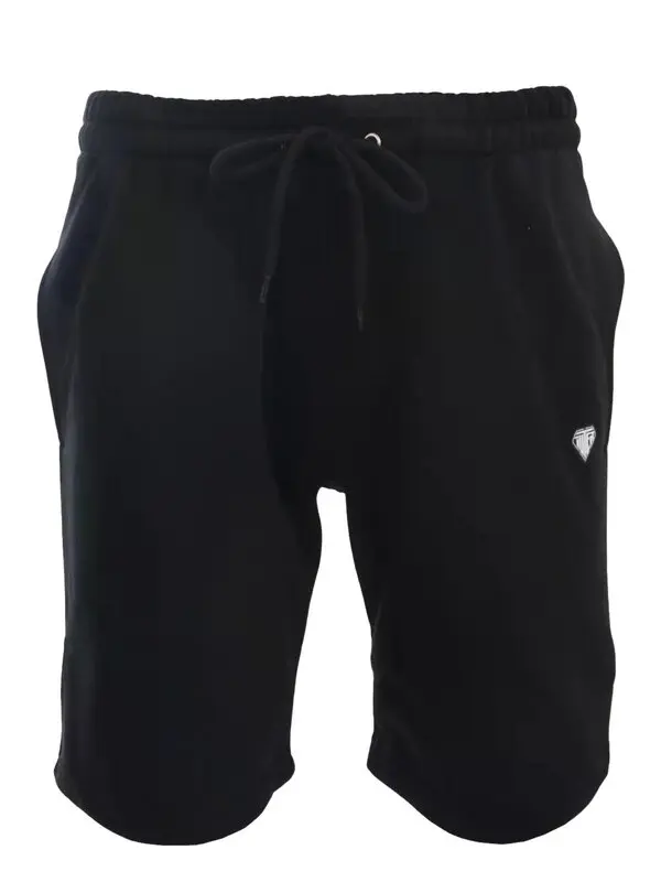 IUTER Logo-detail Track Shorts - Black