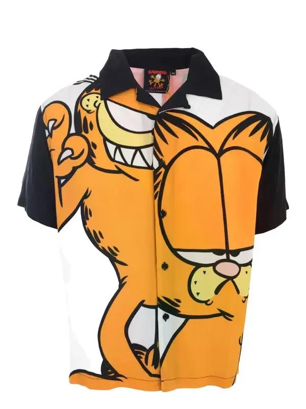 IUTER Garfield-graphic Short-sleeve Shirt - White