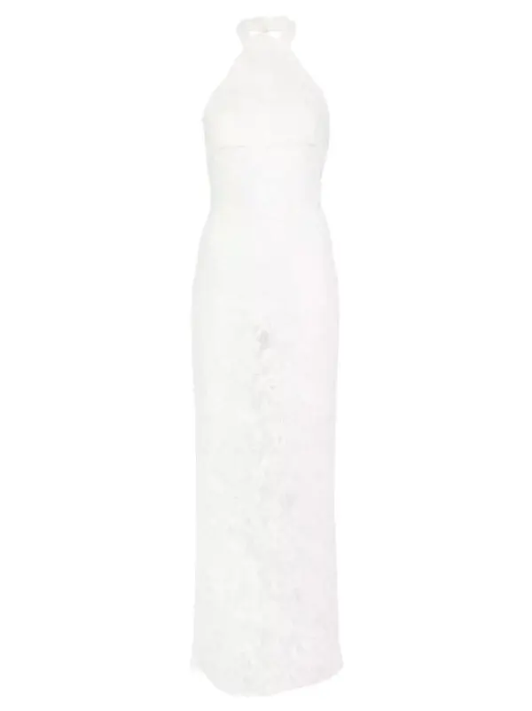 MANURI Cherie Lace Maxi Dress - White