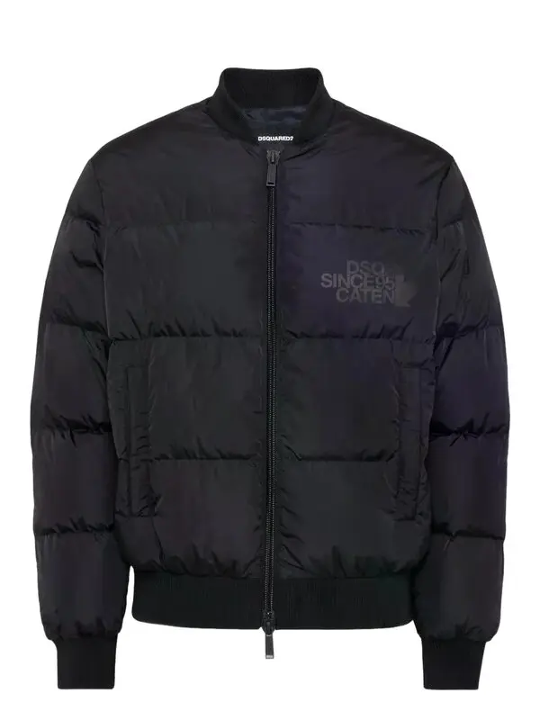 Dsquared2 Logo-print Padded Jacket - Black