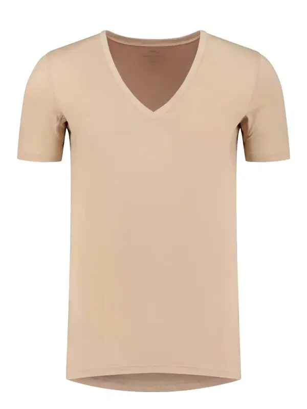 STENSTROMS V-neck T-shirt - Neutrals