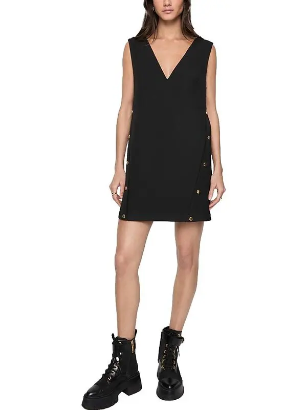 Rebecca Minkoff Aria Military Dress - Black