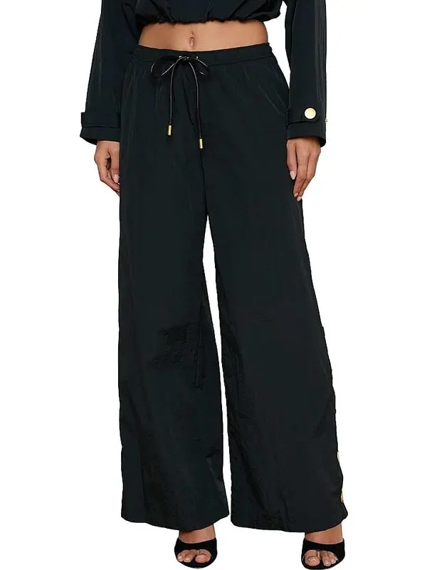 L'Agence Valkyrie Snap Side Pants - Black