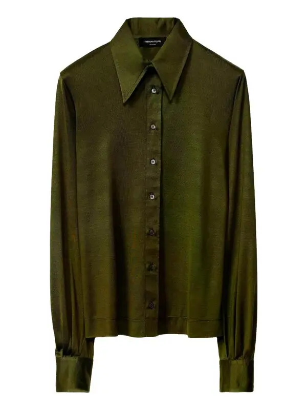 Fabiana Filippi Silk Shirt - Green