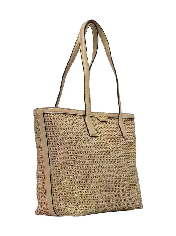 TWINSET Woven Tote Bag - Brown
