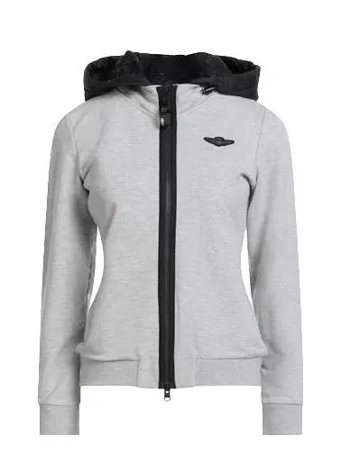 AERONAUTICA MILITARE Fleece Zip-up Hoodie - Grey