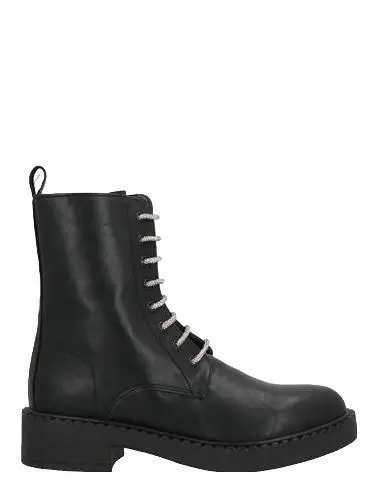 OVYE Leather Ankle Boots - Black