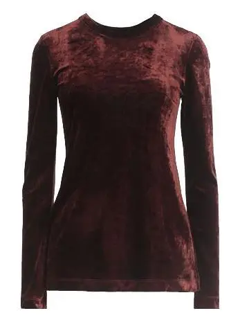 ALYSI Chenille Top - Brown