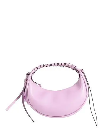 Hogan Calfskin Hobo Bag - Purple