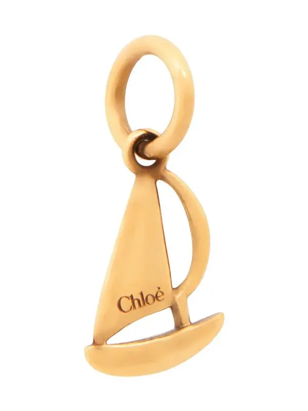 Chloé Alphabet Boat Charm - Gold Color