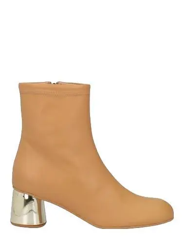ALYSI Ankle Boots Sand Leather - Beige