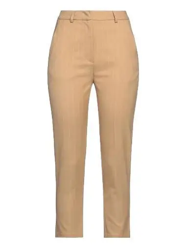 CRISTINAEFFE Pinstriped Straight-leg Pants - Beige