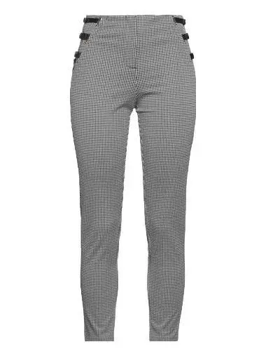 CRISTINAEFFE Houndstooth Straight-leg Pants - Black