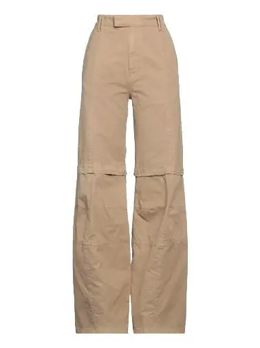 DARKPARK Wide-leg Canvas Pants - Beige