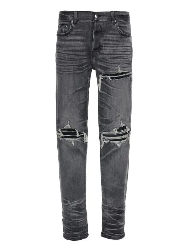 Amiri Suede Mx1 Jeans - Gray