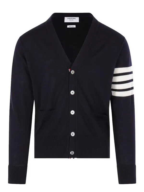 Thom Browne Cardigan - Blue