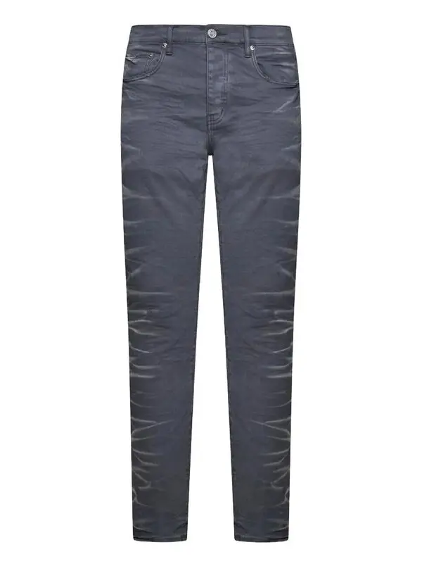 PURPLE BRAND Faded Skinny Denim - Grey