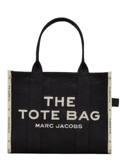 Marc Jacobs Jacquard Logo Tote - Black