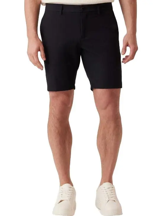 DEKE Oasis Sst Techno Sateen Bermuda Shorts - Black