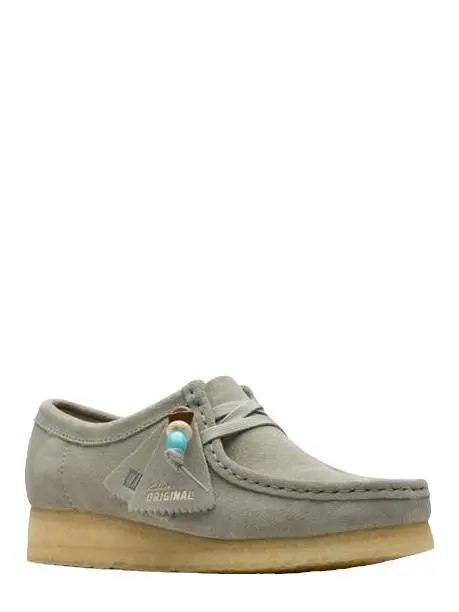 Clarks Wallabee Chukka Boot - Sage Suede