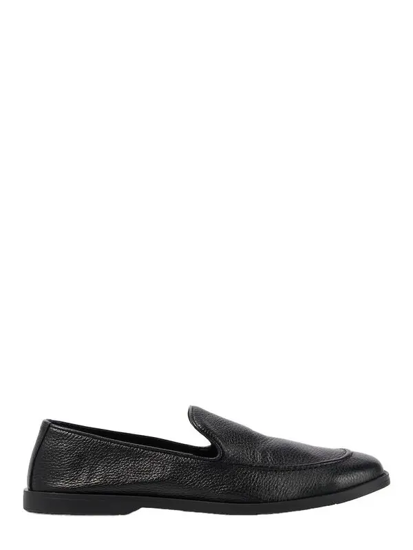 George Cleverley Cornwall Leather Loafers - Black
