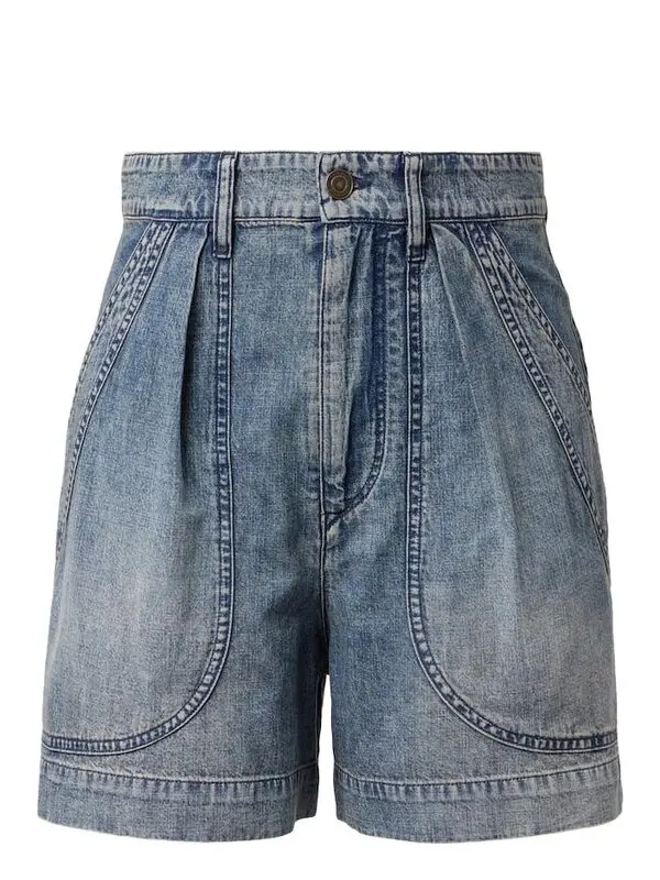 MARANT ETOILE Denim Shorts - Blue