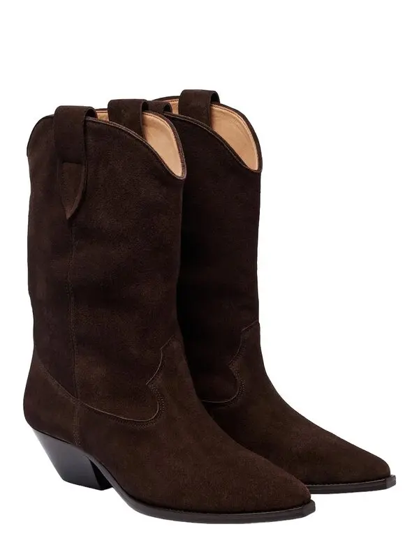 Isabel Marant Leyane Suede Boots - Brown