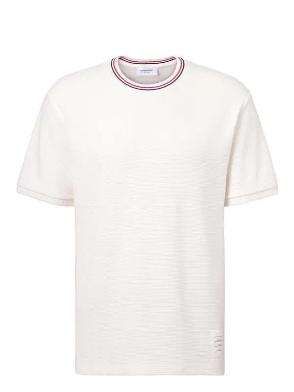 Thom Browne Cotton Jersey T-shirt - White
