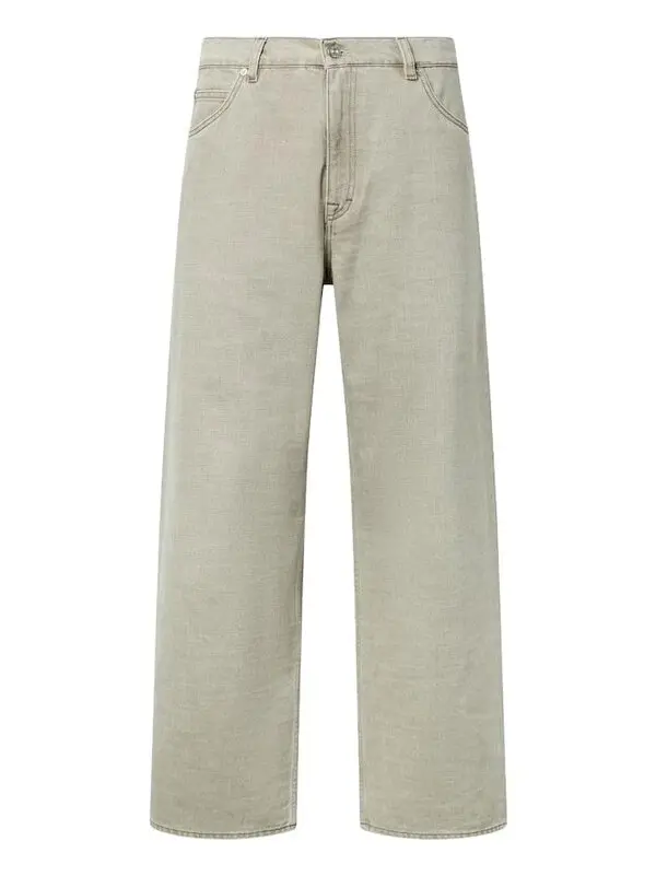 Our Legacy Vast Cut Wide-leg Jeans - Beige