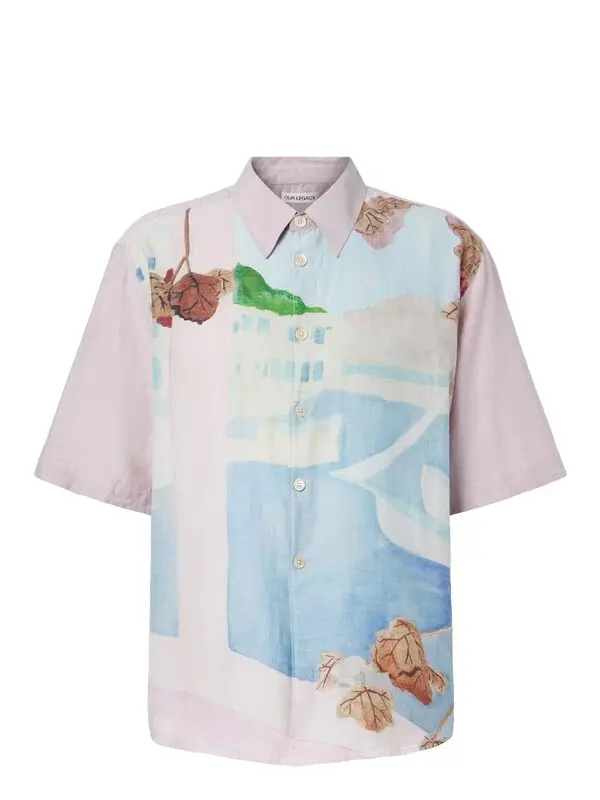 Our Legacy Beyond Cotton And Silk Bowling Shirt - Pink