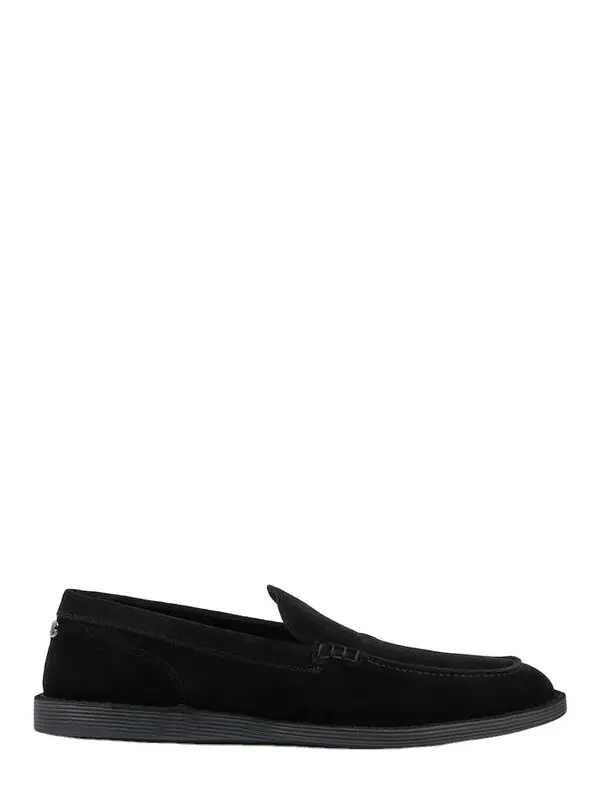 Dolce & Gabbana Suede Loafers - Black