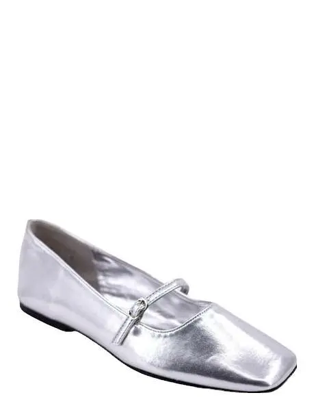 SHU SHOP Adele Mary Jane Flat - Sterling