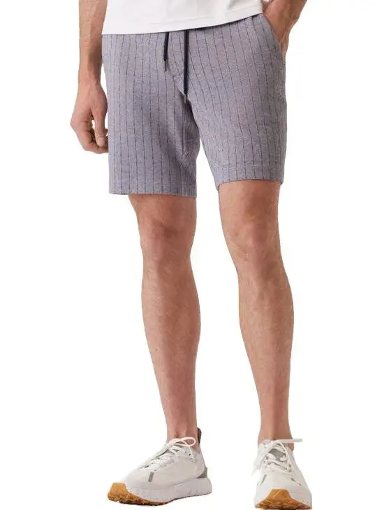 DEKE Infinity 360 Jerseyluxe Heather Shorts - Navy