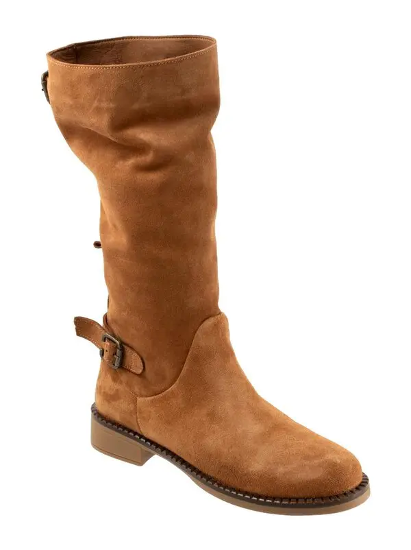 BUENO Ozzie Boots - Chestnut Suede