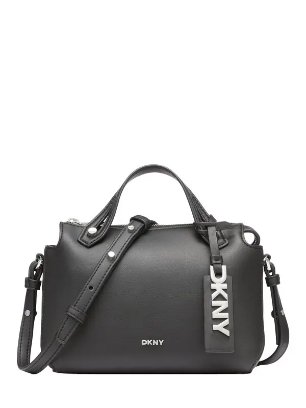 Dkny Louisa Small Satchel - Black/silver