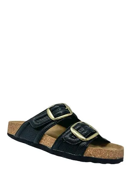 SHU SHOP Barbara Two-strap Sandal - Black