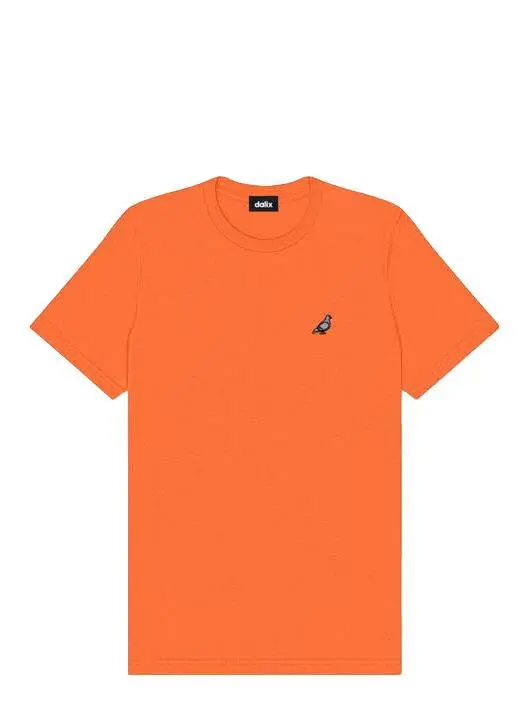DALIX Pigeon Jersey Tee - Orange