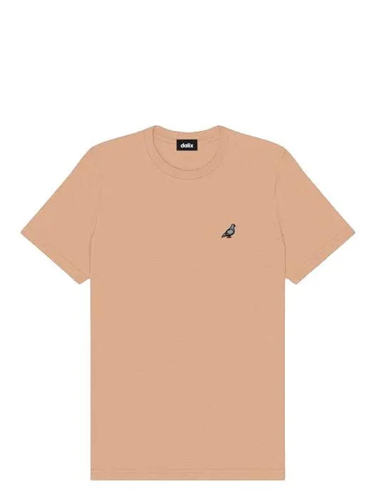 DALIX Pigeon Jersey Tee - Peach
