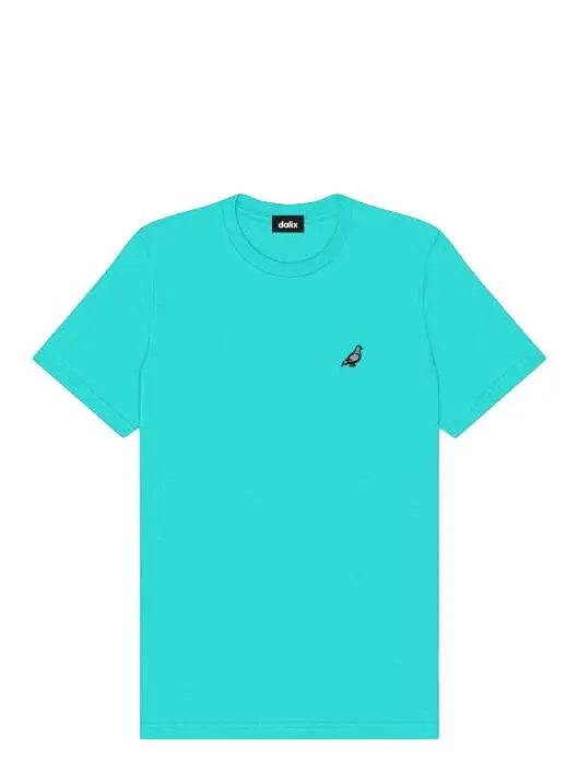 DALIX Pigeon Jersey Tee - Teal