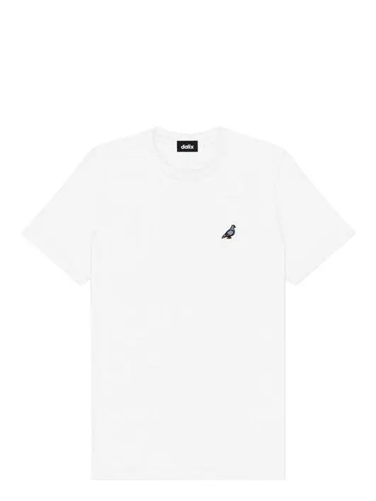 DALIX Pigeon Jersey Tee - White