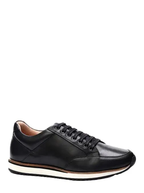 A. VEER Brooklyn Sneaker - Black Leather