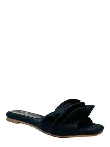 SHU SHOP Daisy Slide Sandal - Black