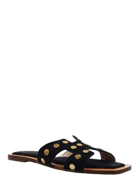 SHU SHOP Donatella Slide Sandal - Black