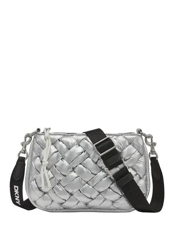 Dkny Nadia Crossbody Bag - Silver