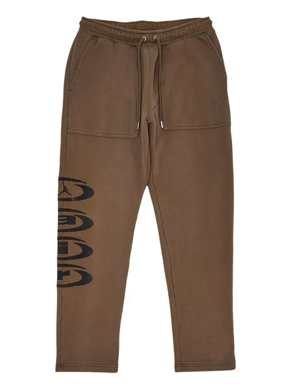 JORDAN X Travis Scott Fleece Pants - Brown