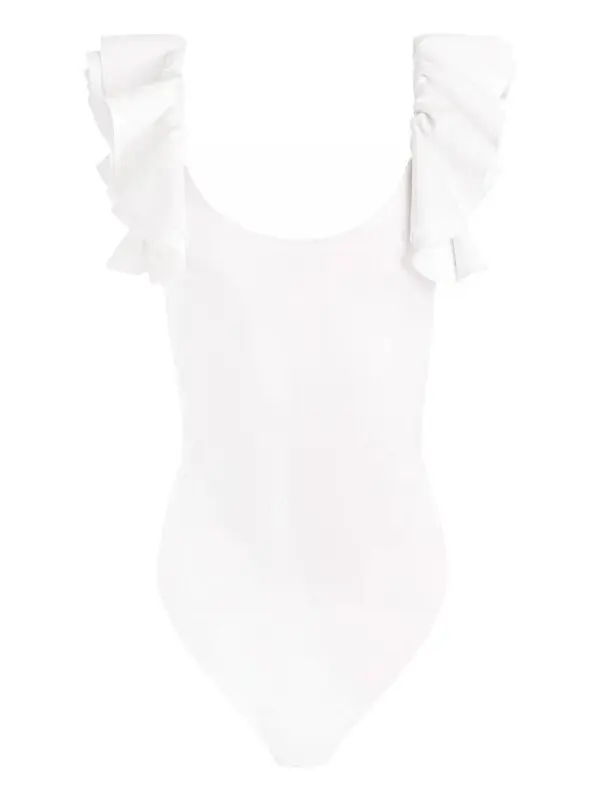 Alice + Olivia Tawny Bodysuit - White