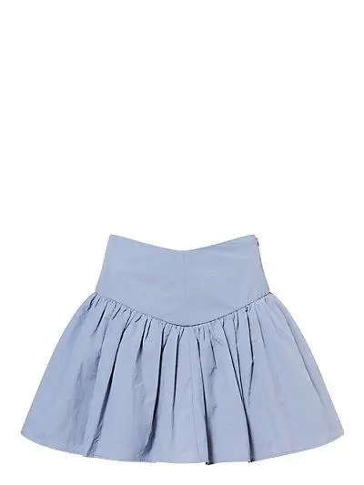 AMY LYNN Pleated Mini Skirt - Blue