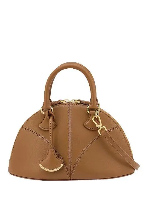 BVLGARI Marquise Small Top-handle Bag - Brown