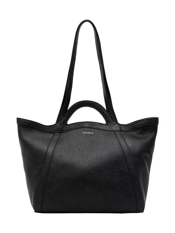 COCCINELLE Leather Tote Bag - Black