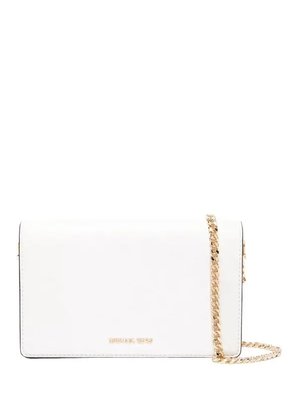 Michael Kors Pebbled Leather Crossbody Bag - Neutrals